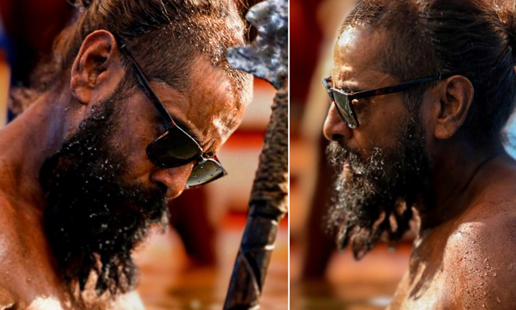 Vikram in a new look | புதிய தோற்றத்தில் விக்ரம்