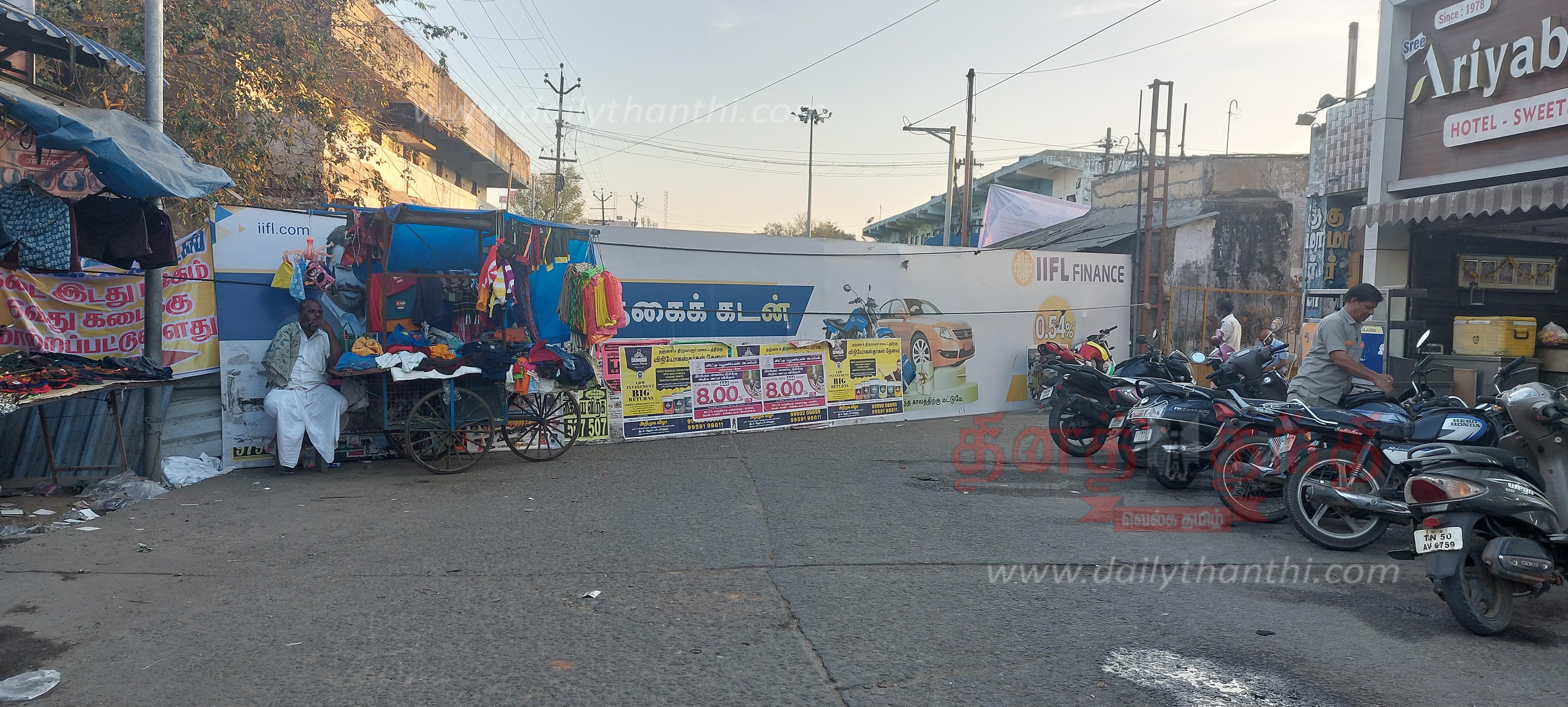 All route buses operate from temporary bus station | அனைத்து வழித்தட ...