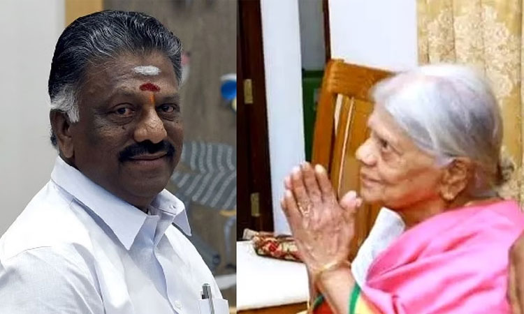 O. Panneer Selvath's mother Palaniammal passed away | ஓ.பன்னீர் ...