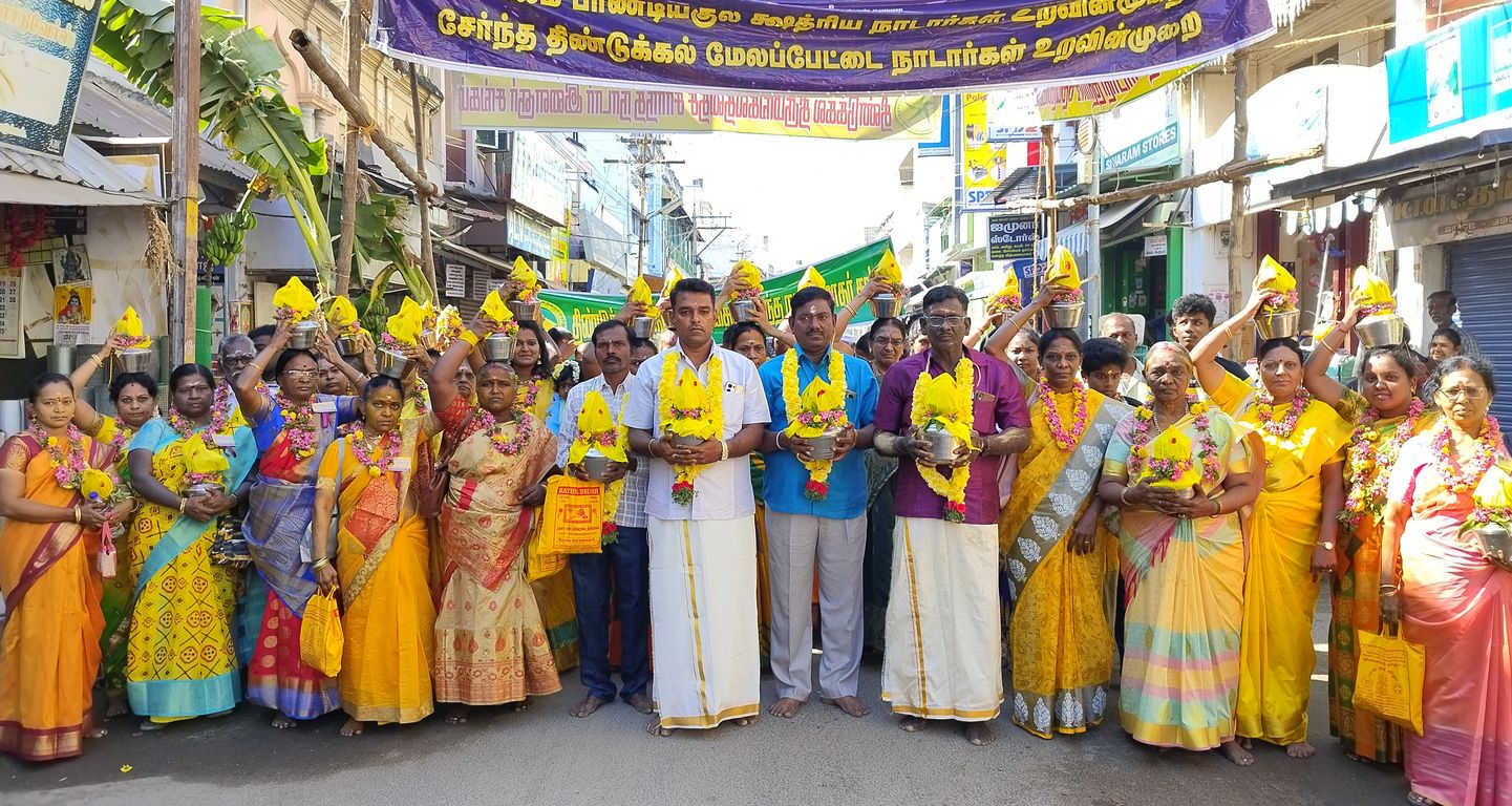 Temple festival | கோட்டை மாரியம்மன் கோவில் மாசித்திருவிழா; பால்குடம் ...