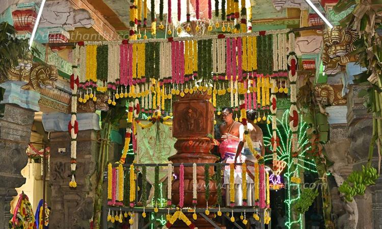temple function | மாசிமக விழாவையொட்டி சிவன் கோவில்களில் கொடியேற்றம்