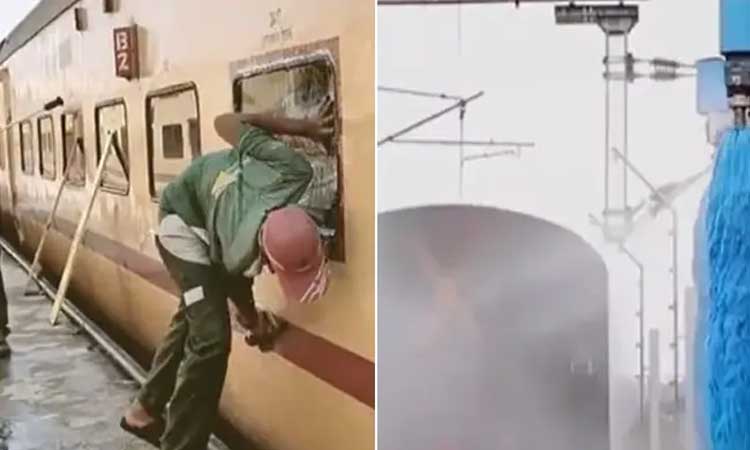 Railways Shares Video Of How Train Cleaning Has Changed Over The Years ...