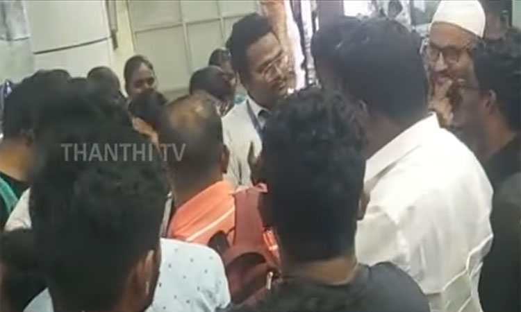 Passengers who had been waiting for 12 hours at Trichy airport ...