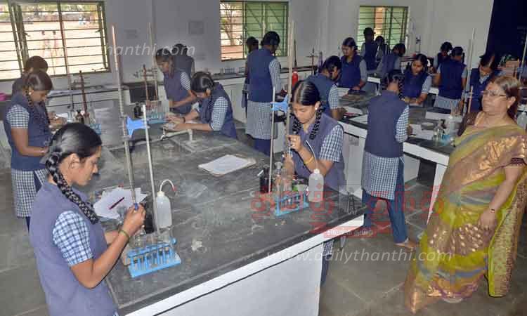 Practical exam for Plus-2 students begins | பிளஸ்-2 மாணவர்களுக்கு ...
