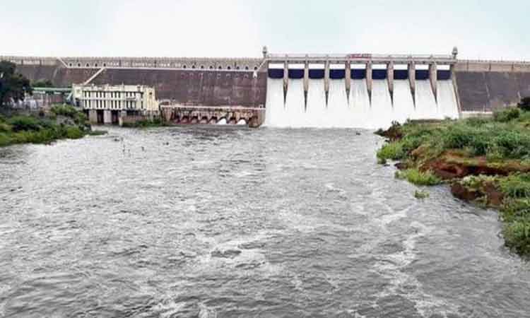 From Bhavanisagar Dam Opening of water in Kalingarayan canal ...