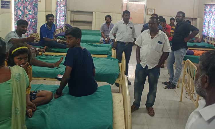 8 people including 5 students fainted due to electric shock | மின்சாரம் ...