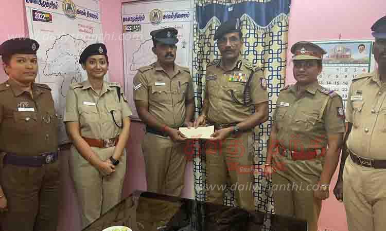 DGP at Mathur and Namanasamutram police stations. Shailendrababu ...