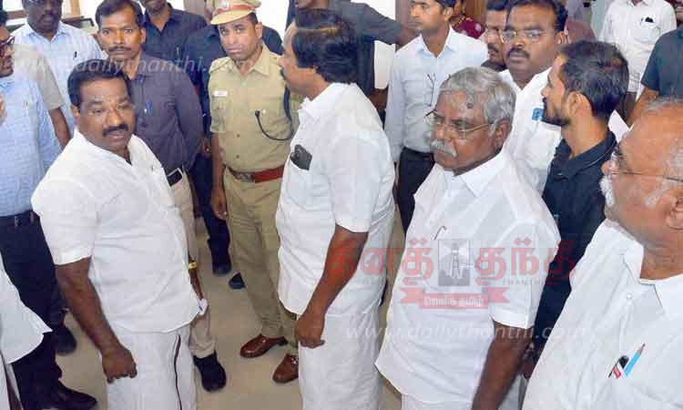 Superintendent of Security Division inspects places where M.K. Stalin's ...