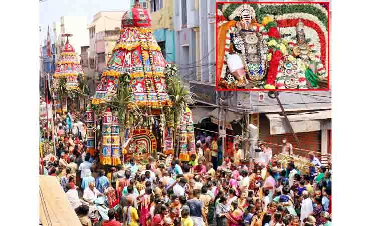 Naganathaswamy temple procession | நாகநாதசுவாமி கோவில் தேரோட்டம்