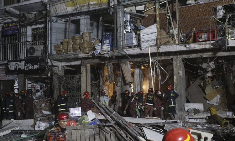 16 killed, over 100 injured as explosion rocks seven-storey building ...
