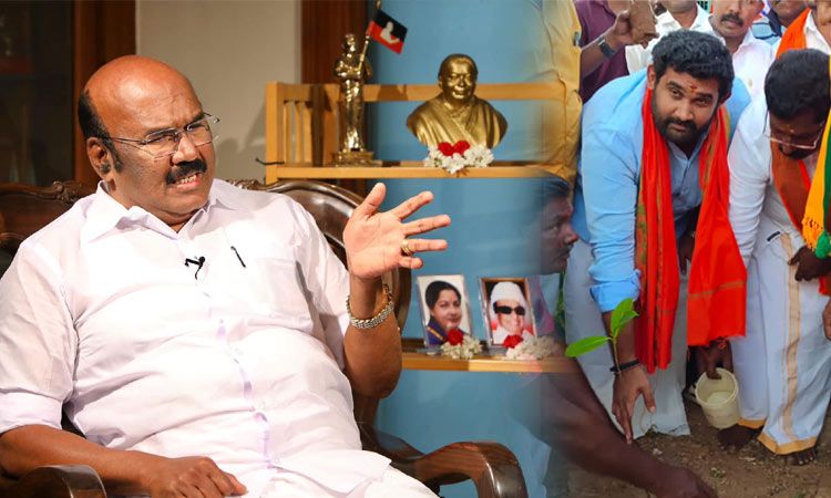 ADMK Jeyakumar Fire Back BJP Amer Prasath for Criticising ADMK Chief ...