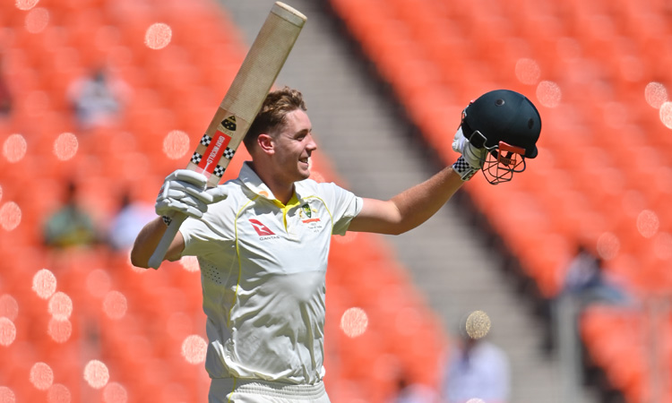 Cameron Green scored the first century in international cricket ...