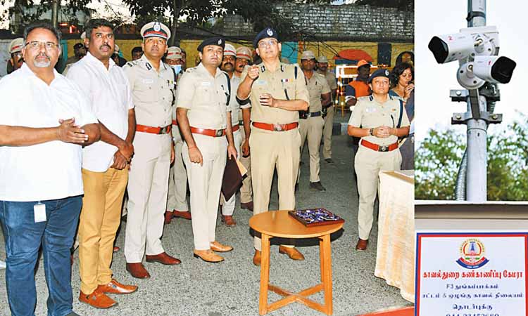 Nungambakkam police have 96 surveillance cameras with state-of-the-art ...