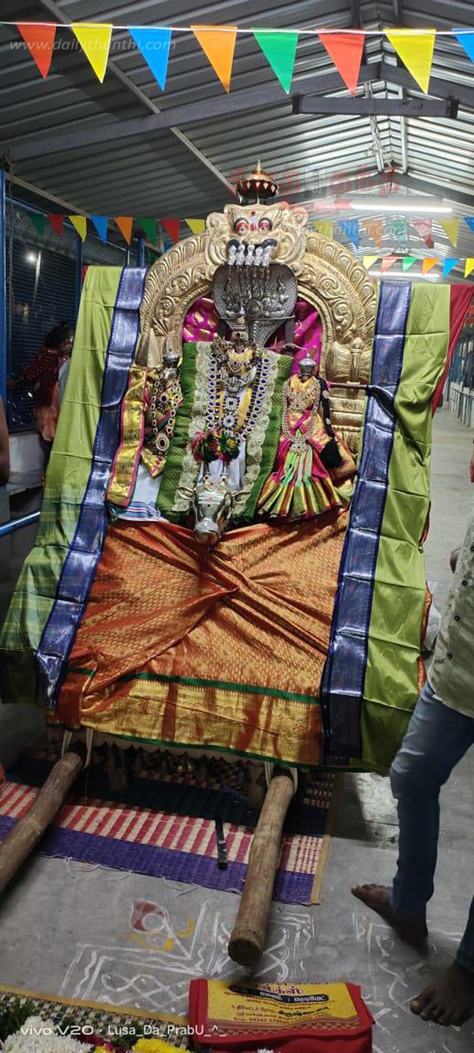 Pallaku therthiruvija at Kashiviswanath temple | காசிவிஸ்வநாதர் ...