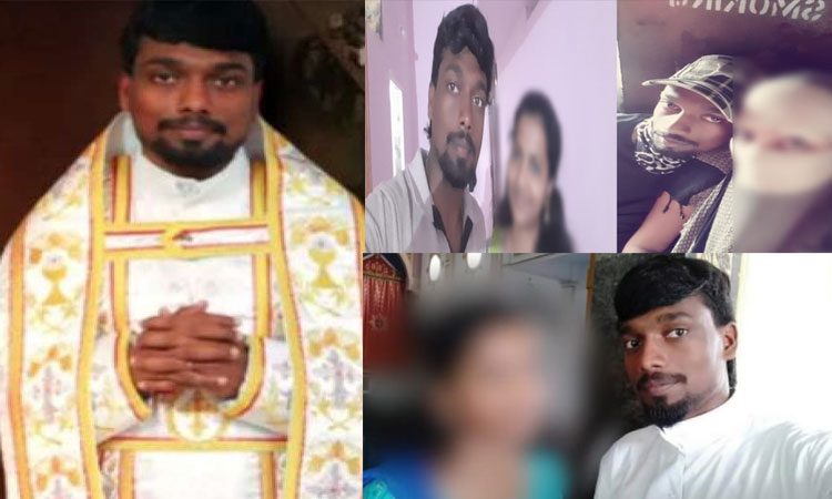 "You have spoiled my sleep" Whatsapp Chatting priest's sex leel ...