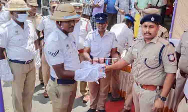 Opening of Police Help Desk at Karur Manokara Corner | கரூர் மனோகரா ...