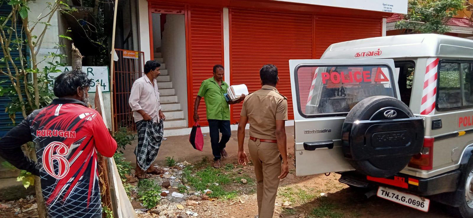 The crime branch police seized the documents including the computer ...