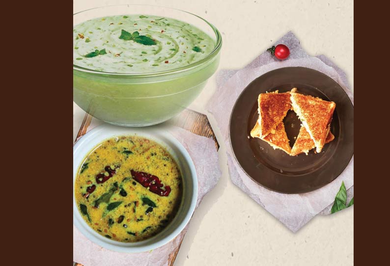 Curd Sandwich | தயிர் சாண்ட்விச்