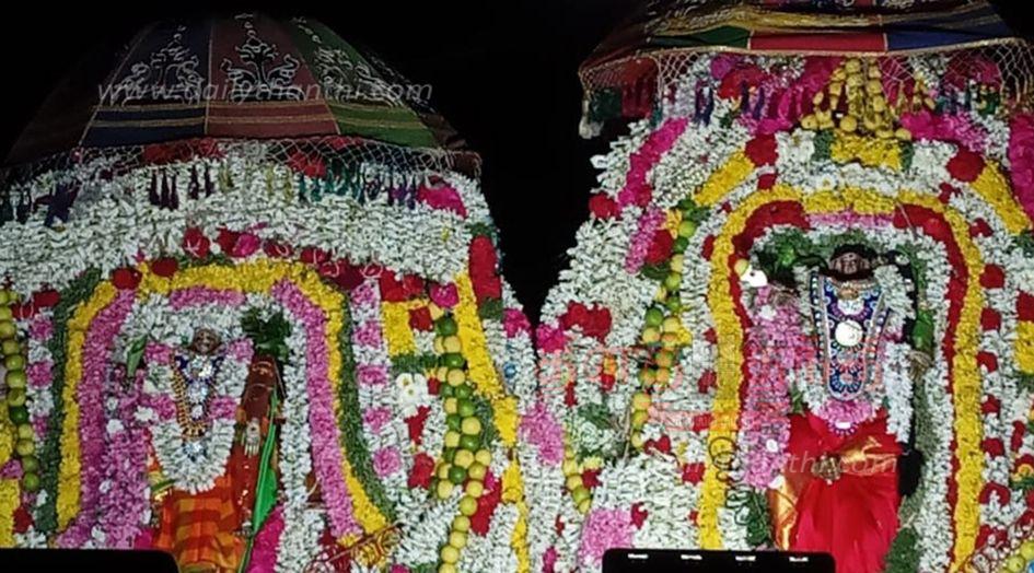 temple fest | ஏகவுரி அம்மன், மாரியம்மன் வீதியுலா