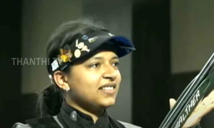 World Cup Shooting: India's Sift Kaur Samra wins bronze | உலகக் கோப்பை ...