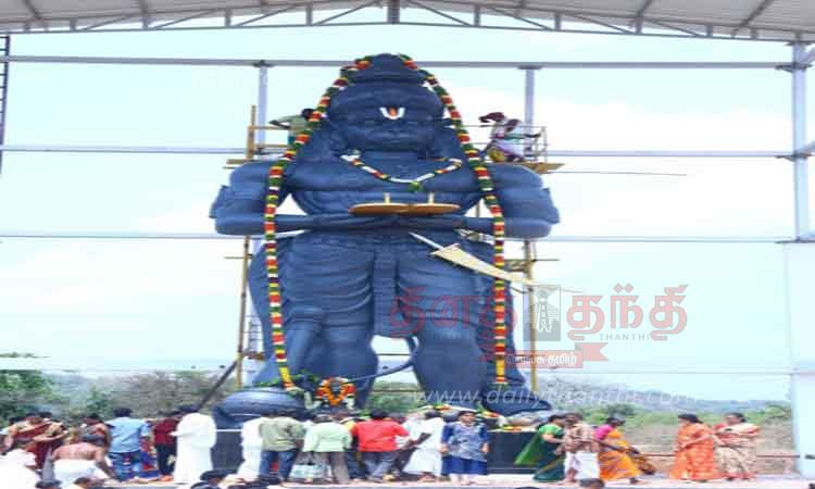 Near Thalawadi Anjaneyar Temple Kumbabhishekam | தாளவாடி அருகேஆஞ்சநேயர் ...