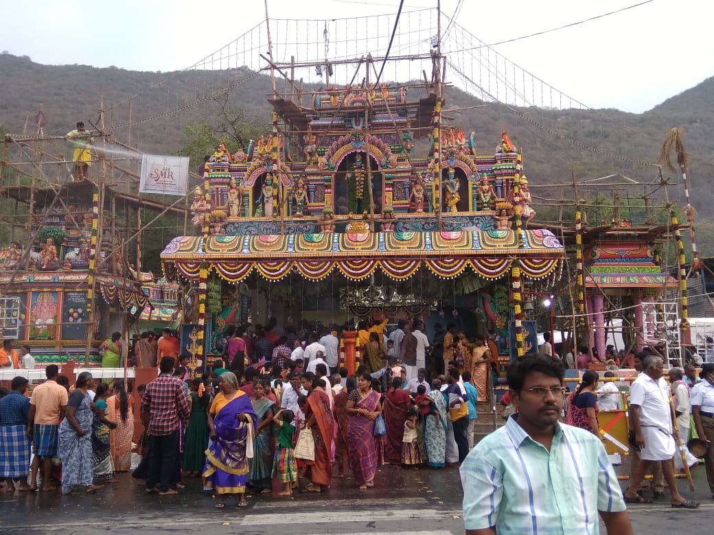 temple | மெட்டாலா ஆஞ்சநேயர் கோவில் கும்பாபிஷேகம்-திரளான பக்தர்கள் சாமி ...