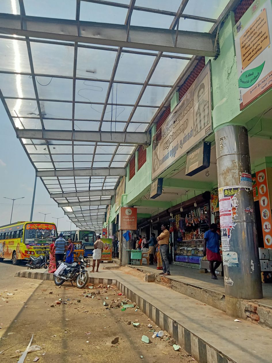 At Theni New Bus Station Maintenance works at a cost of Rs.20 lakhs ...