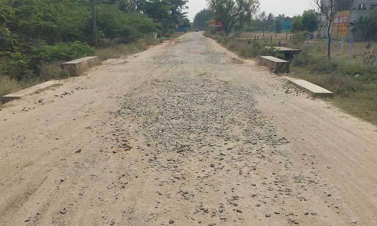 Will the bumpy and potholed road be repaired in Tyagaduruga? Public ...
