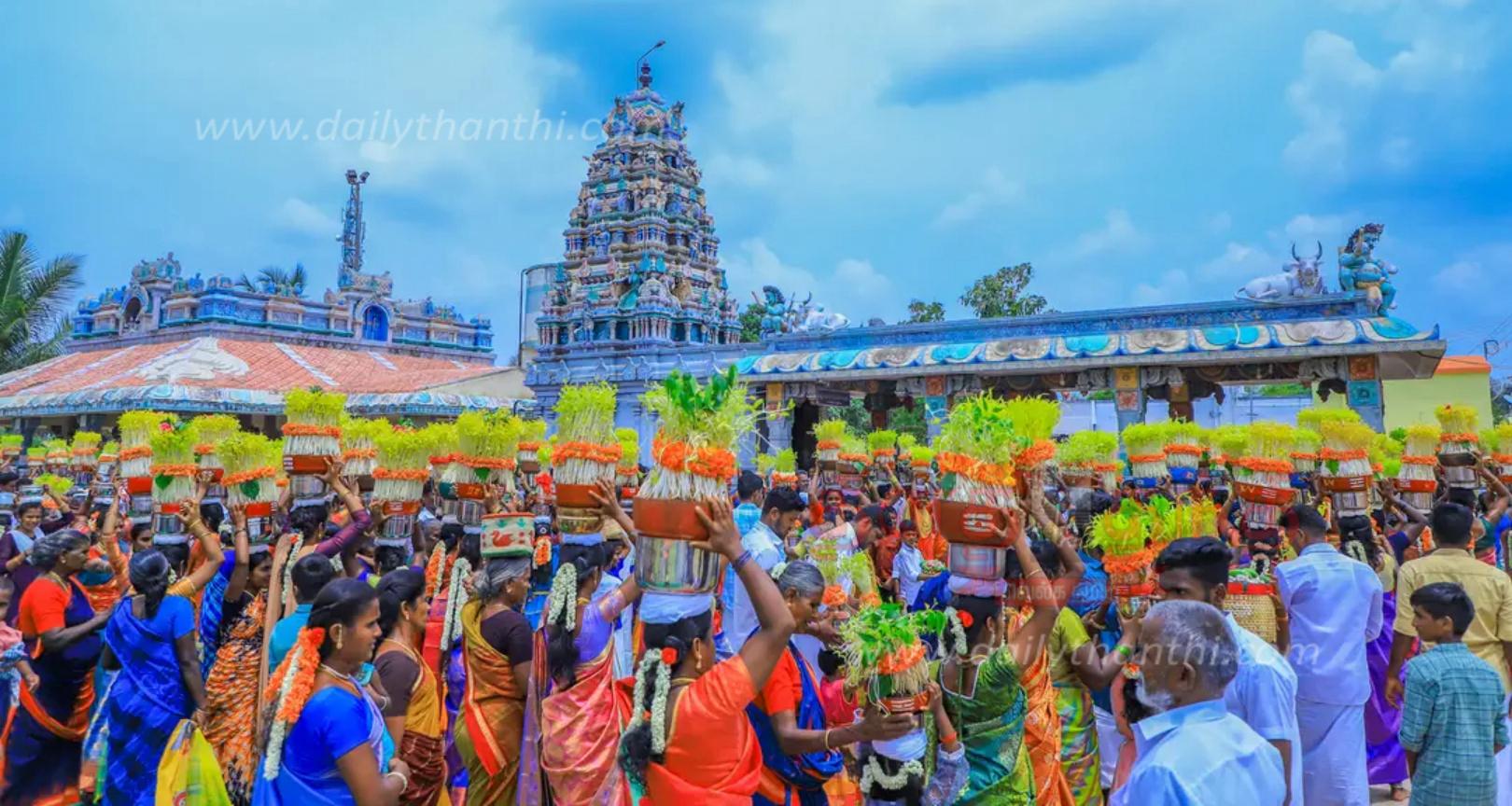 Mulaipari procession | முளைப்பாரி ஊர்வலம்