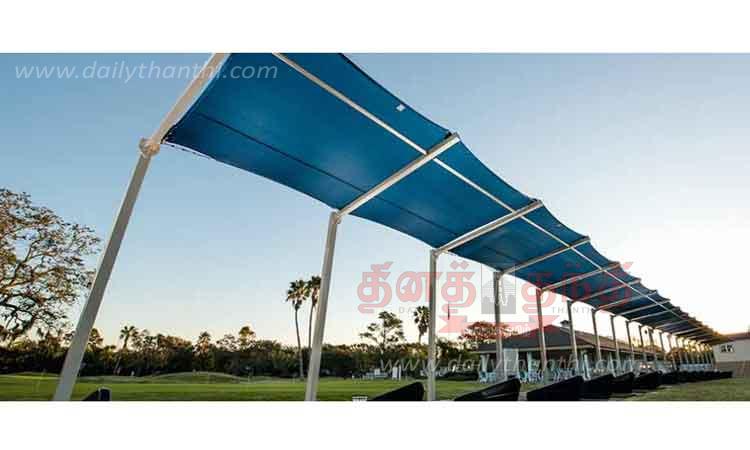 Shade panels should be installed on the footpath | கிரிவலப்பாதையில் ...