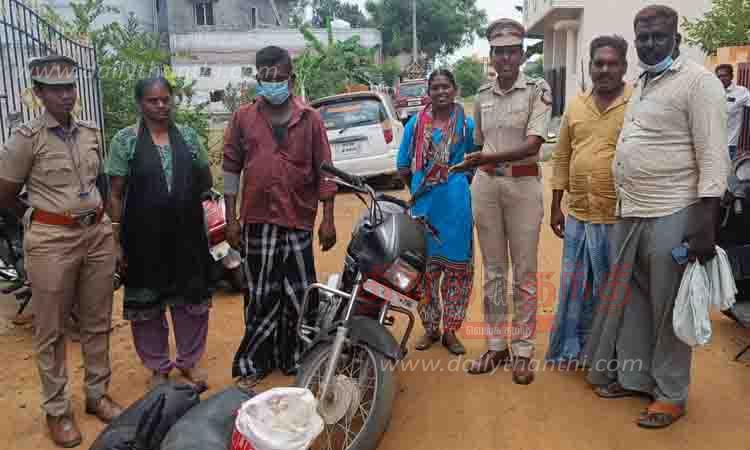 Liquor seller arrested | சாராயம் விற்றவர் கைது