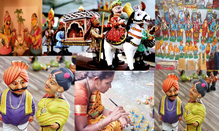 Kondapalli toys handicraft | கொண்டப்பள்ளி பொம்மைகள்..!