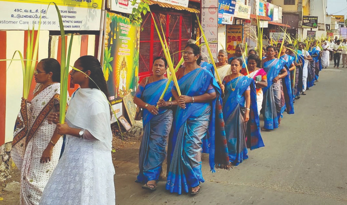 christian rally as song oasanna keetham | குருத்தோலை ஞாயிறு ...