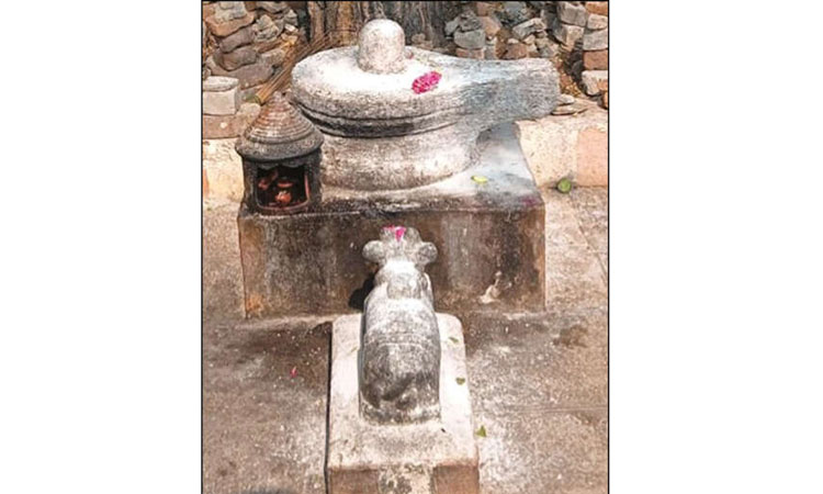 A merchant who carried the Shiva lingam to the Bhavani temple for ...