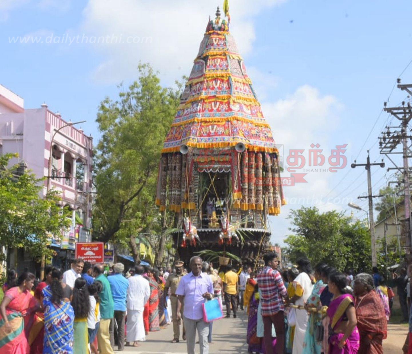 Parimala Ranganatha Temple car festival | பரிமள ரங்கநாதர் கோவில் தேரோட்டம்