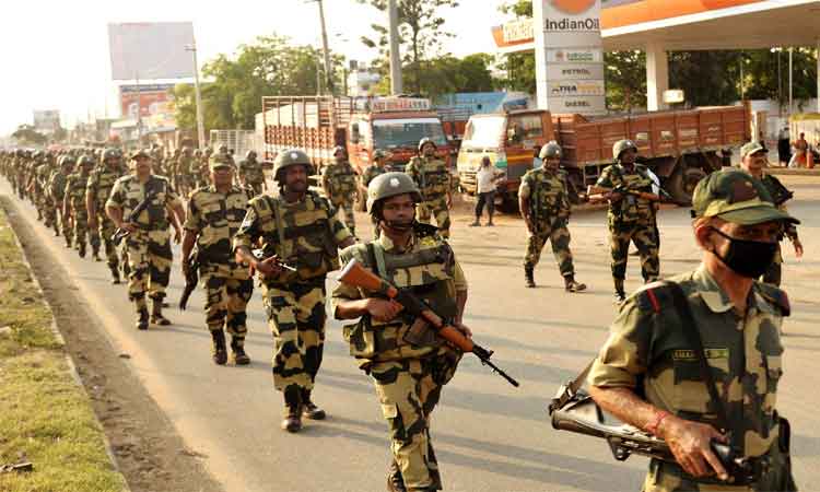 march pass | பெங்களூருவுக்கு 17 கம்பெனி மத்திய பாதுகாப்பு படை வீரர்கள் ...