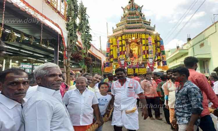 Mupputadi Amman temple procession | முப்புடாதி அம்மன் கோவில் தேரோட்டம்