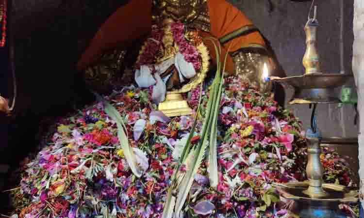 Flower sprinkling ceremony at Kashi Vishwanath temple | காசி விஸ்வநாதர் ...
