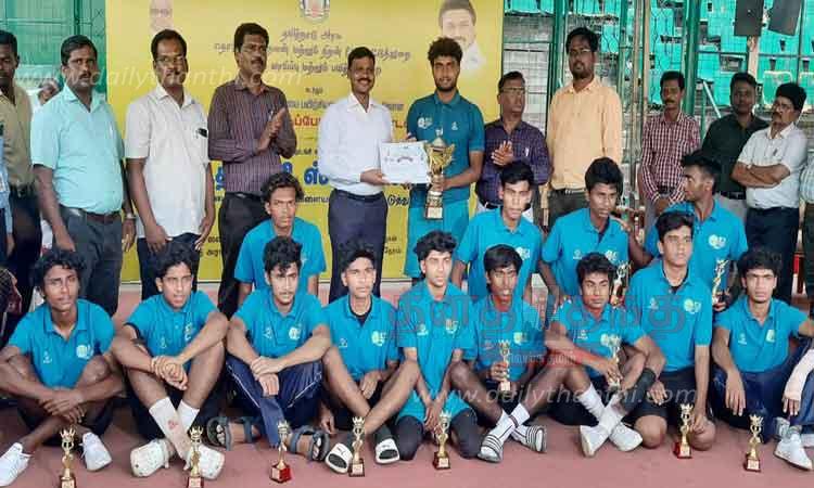 Uppti Vocational Training Center team is the first | உப்பட்டி ...