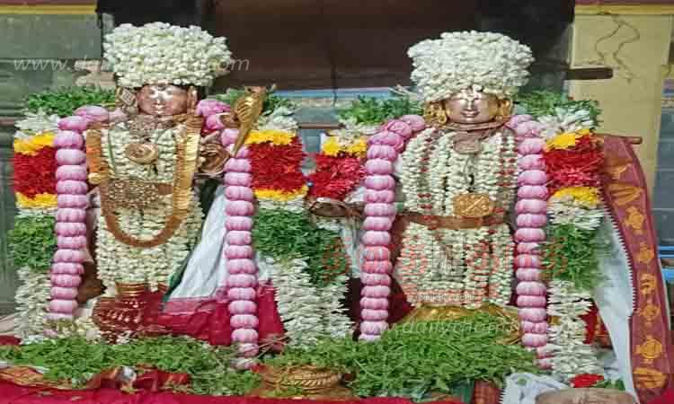 Andal in special attire | சிறப்பு அலங்காரத்தில் ஆண்டாள்