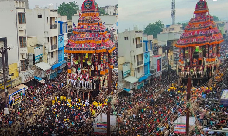 The Madurai Chitrai Festival Chariot begins with a bang - lakhs of ...
