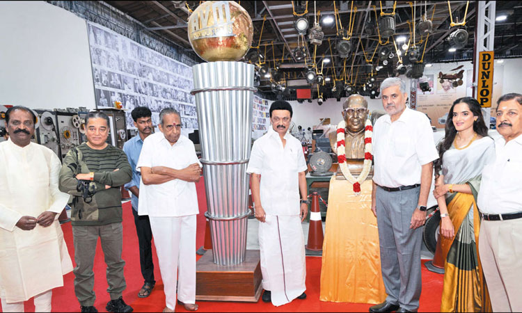 AVM Heritage Museum; Prime Minister M.K.Stalin inaugurated it | ஏ.வி ...