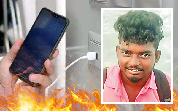 A teenager who was talking while 'charging' his cell phone died of ...
