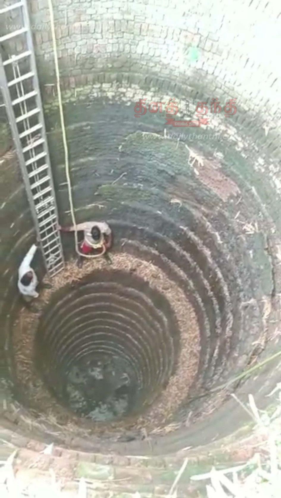 An old man fell down an 80-foot well | 80 அடி கிணற்றில் தவறி விழுந்த ...