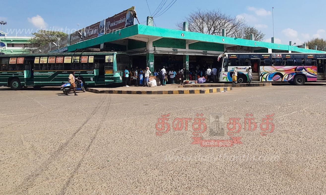 The construction of the new bus station will begin on Friday | புதிய ...