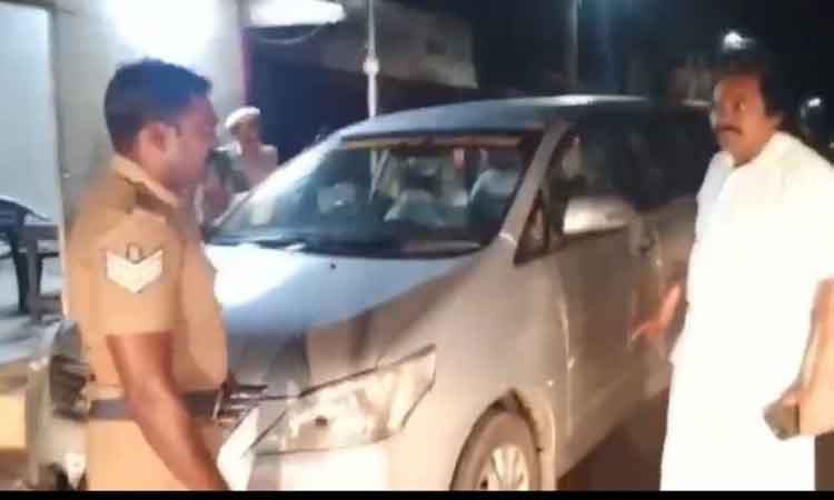 Minister Mano Thangaraj conducted a surprise inspection at the check ...