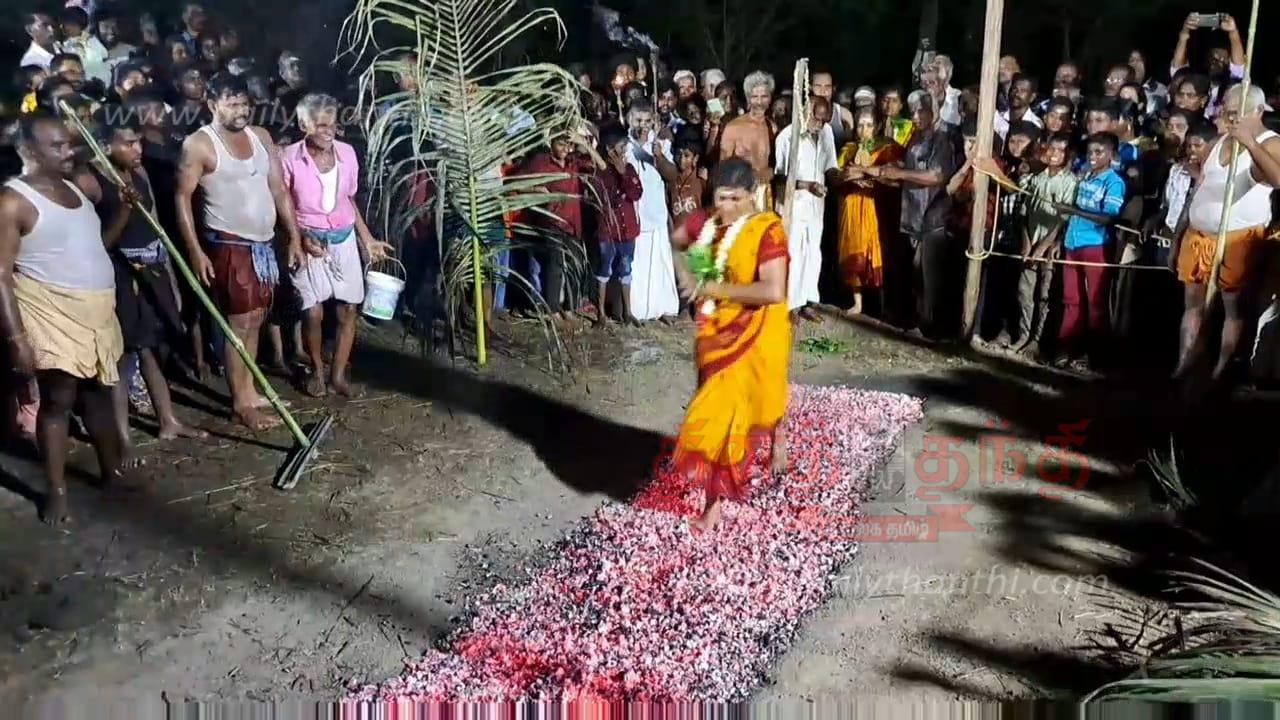 Dimithi Festival at Goddess Draupadi Temples | திரவுபதி அம்மன் ...