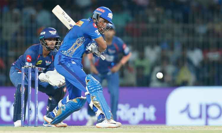 Eliminator round: Mumbai set Lucknow a target of 183 runs ...