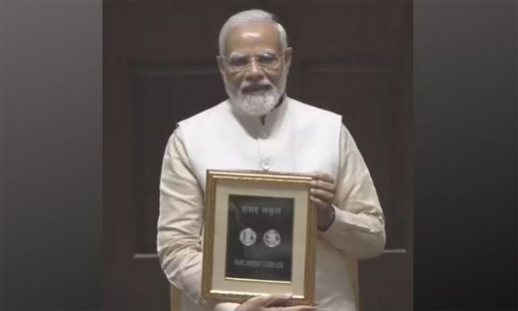 PM Modi Launches Special Rs 75 Coin To Mark Inauguration Of New ...