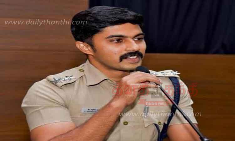 Ambai new Deputy Superintendent of Police Sathish Kumar takes charge | அம்பை புதிய துணை போலீஸ் ...